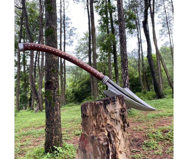 Hacha vikinga larga para cortar madera - La mejor opción para tus ...