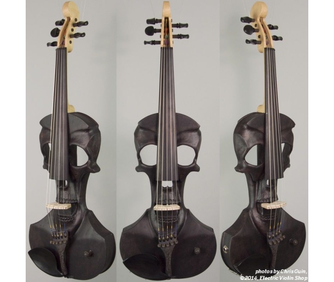 Stratton Skull 5-string Standard Electric Violin: el instrumento ...