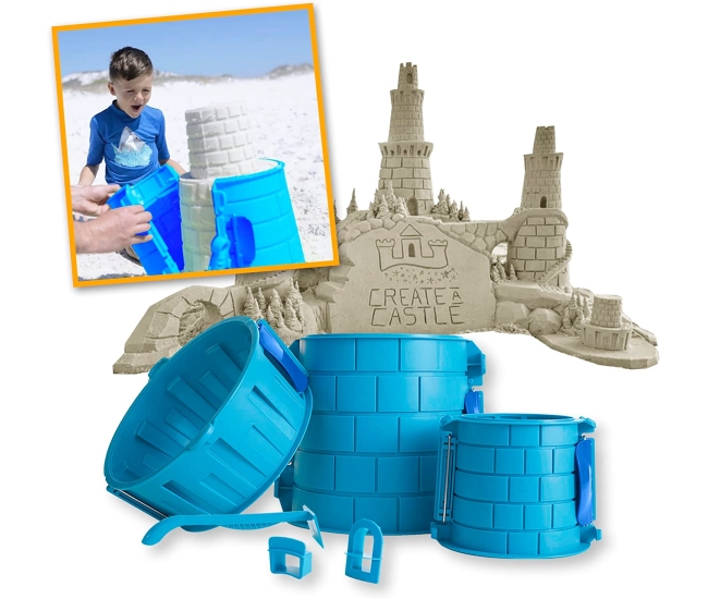 Torre del Castillo Kit de arena detallada: crea una obra de arte en ...